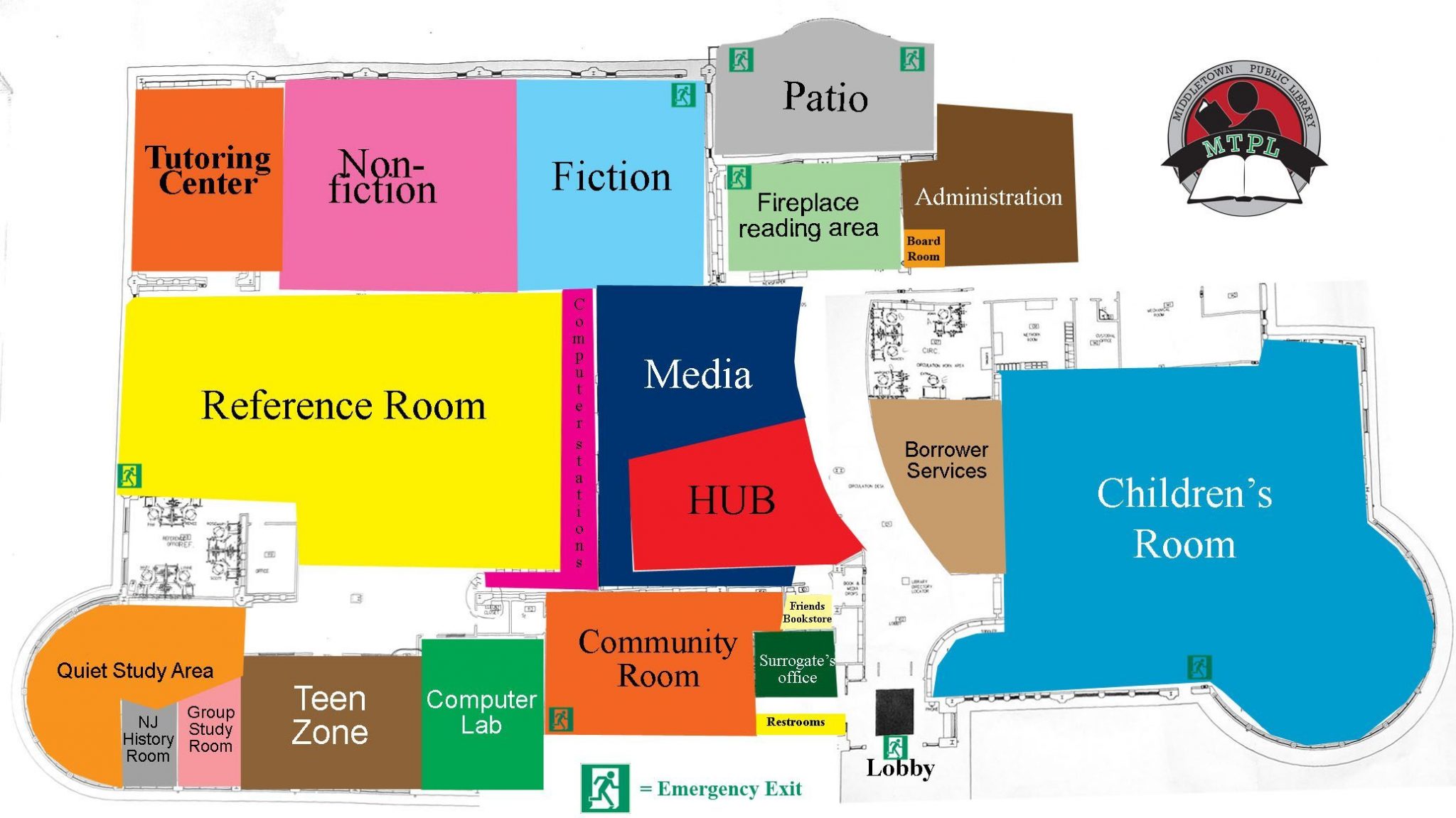 Library Layout – Middletown Township Public Library
