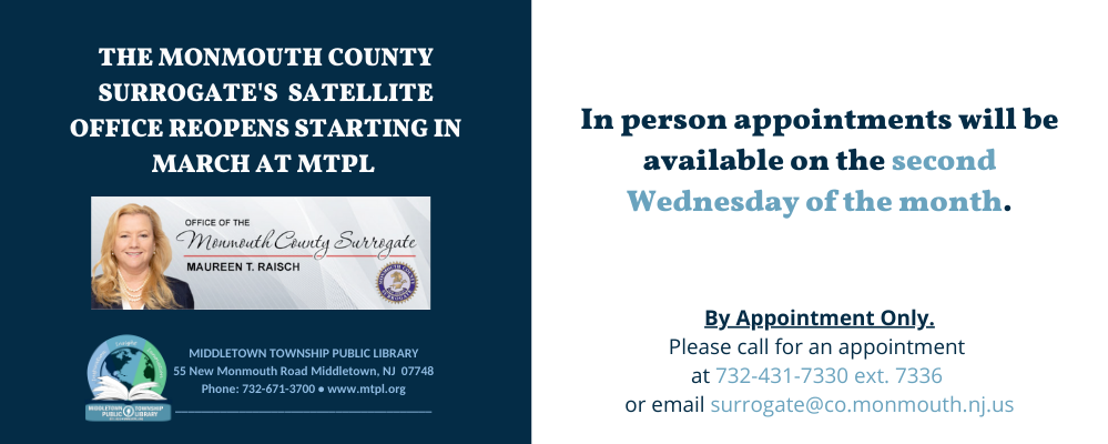 Middletown Township Public Library – 55 New Monmouth Road, Middletown ...