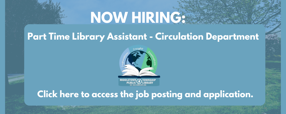Middletown Township Public Library – 55 New Monmouth Road, Middletown ...