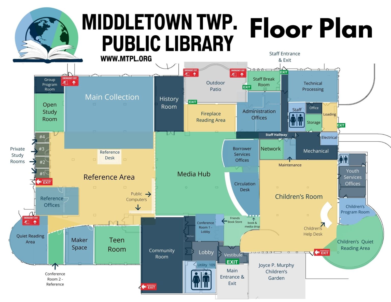 Library Layout – Middletown Township Public Library